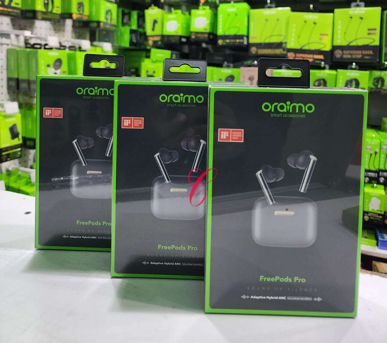 Oraimo FreePods 4 OEB-105D Buds - Premium Wireless Sound at HIMA STORES